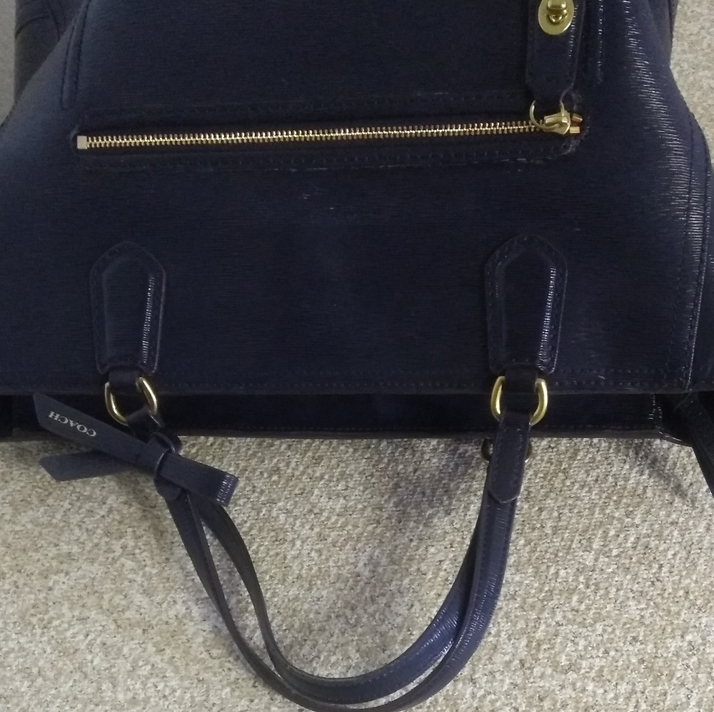 Coach Blaire Textured Leather Swing Bag - Gem